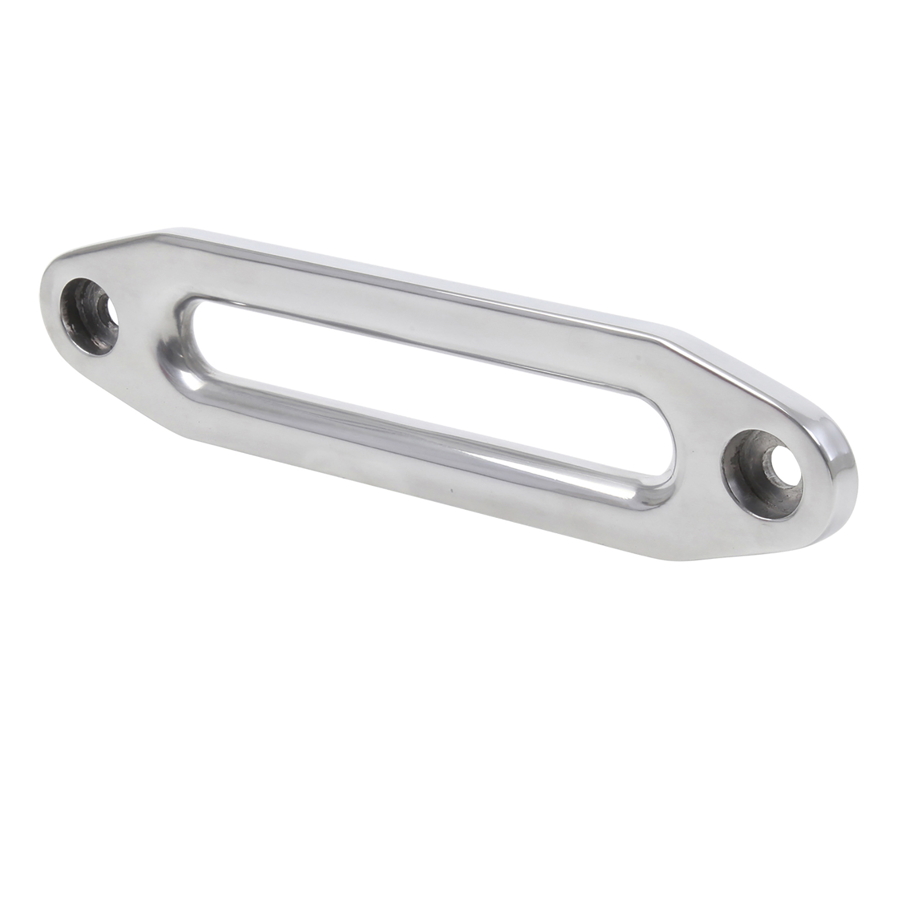 Aluminum Hawse Fairlead - Polished w/o Logo - Smittybilt