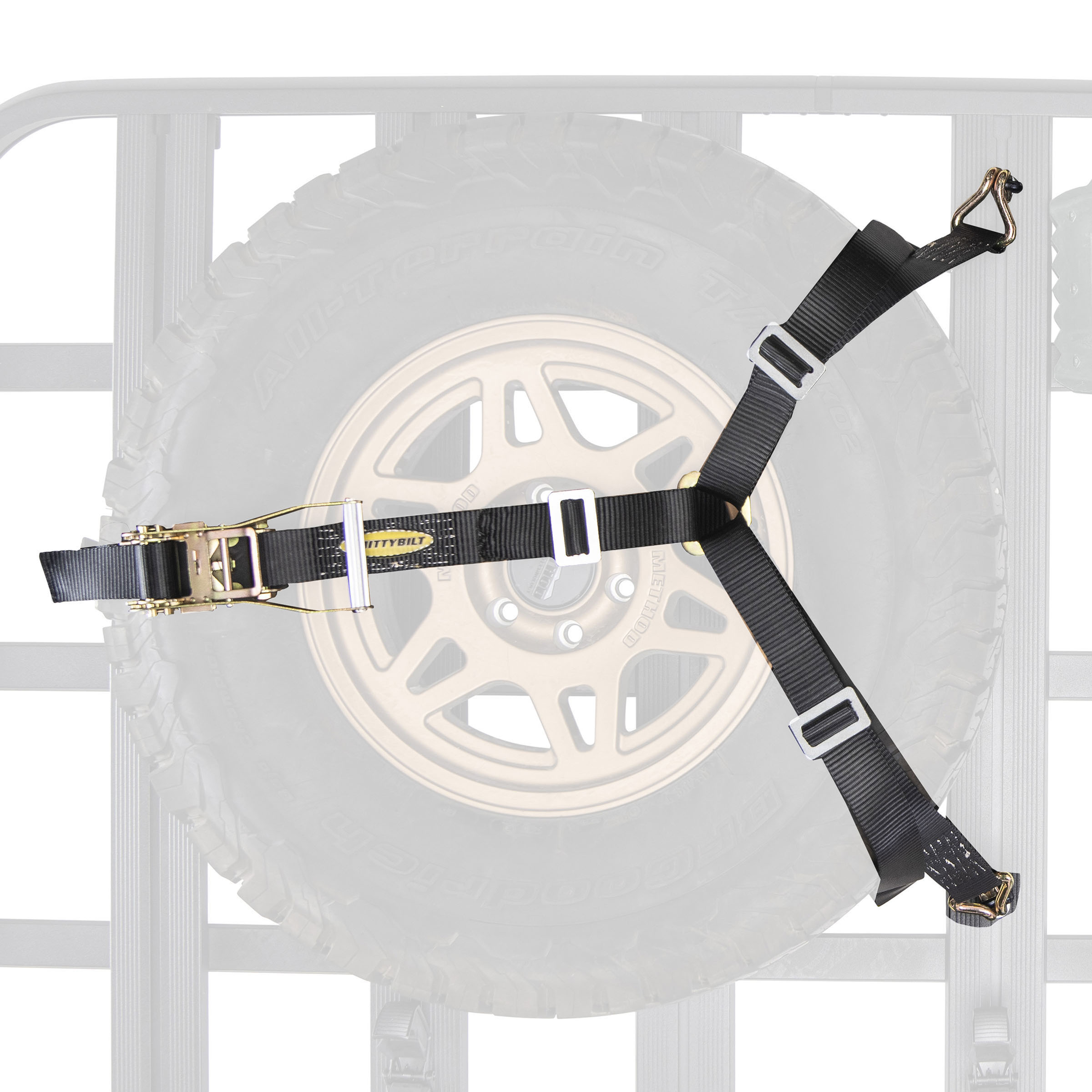 Defender Platform 3-Way Tire Strap - Smittybilt