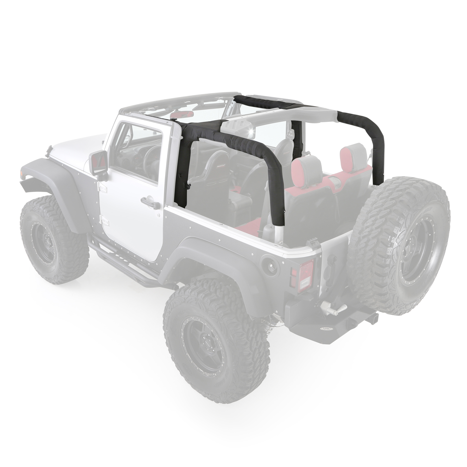 Molle Roll Bar Cover Kit (07-18 JK) - Smittybilt