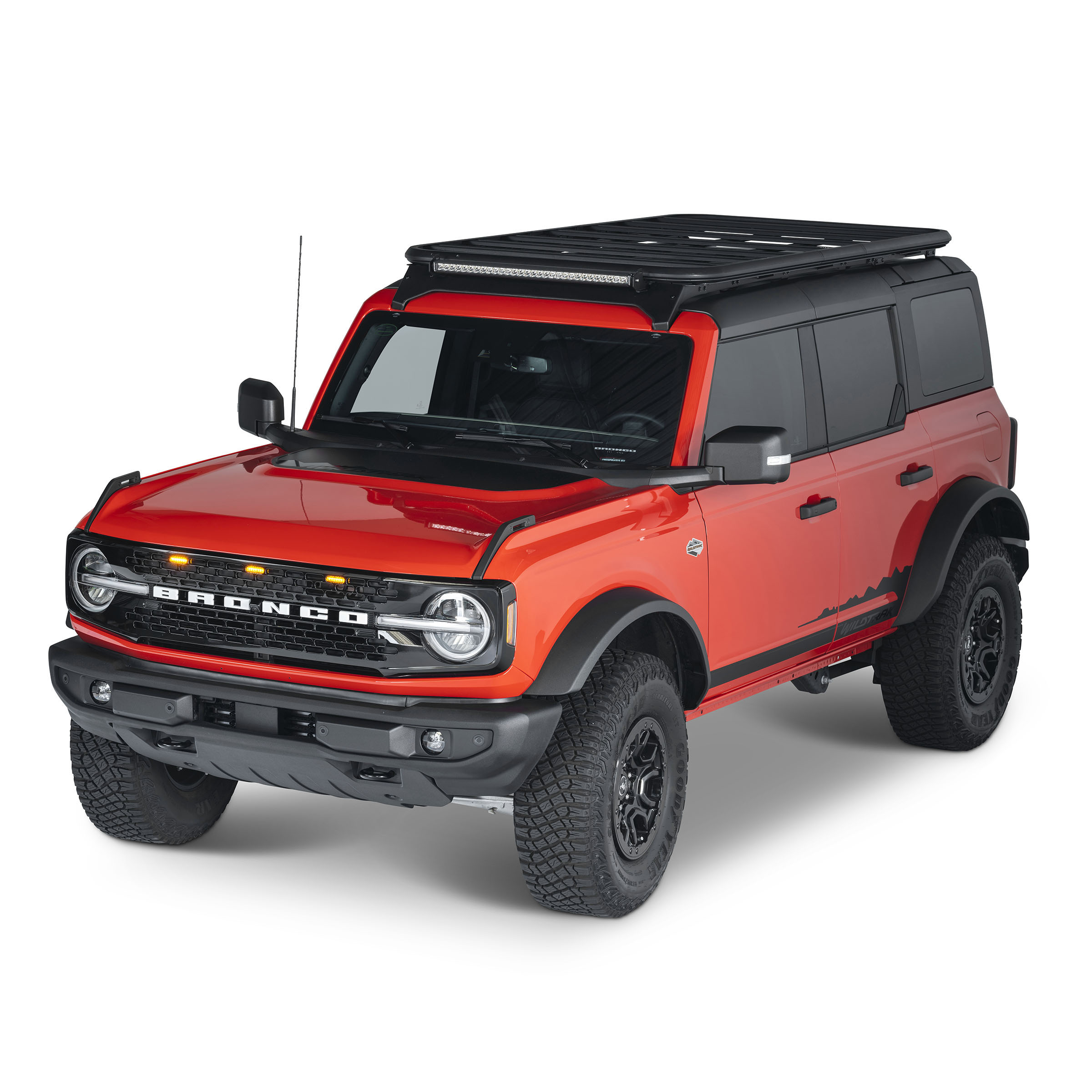 Defender Platform Bronco Rack Kit - Smittybilt