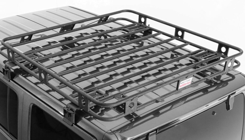 Smittybilt Defender Roof Rack — Rugged Overland Load Platform for 2018 ...