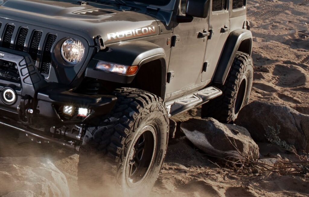 Smittybilt Apollo Sliders with Step — Rugged Side Protection Meets ...