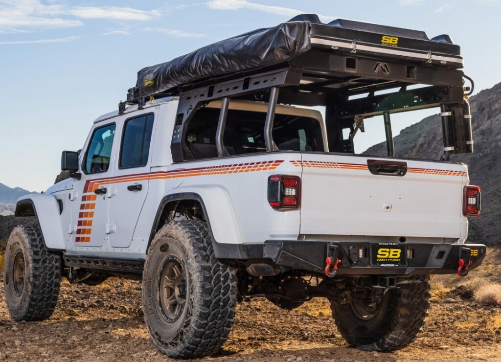 Smittybilt JT XRC Gen 2 Rear Bumper – Ultimate Rear Armor for Your 2020 ...